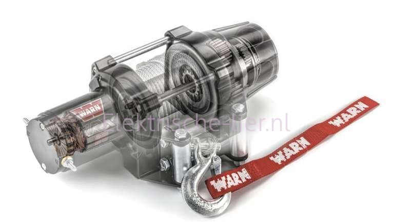 Warn Winch VRX35-S Quadlier met liertouw en glijvenster
