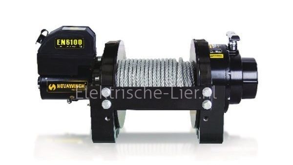 NovaWinch EN6100 Kg 24V Elektrische Lier - kabel 33mtr