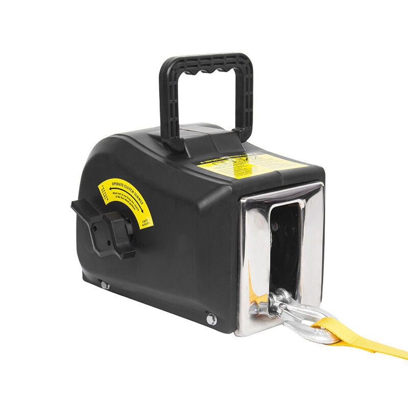 Draagbare 12 volt NovaWinch elektrische trek- en hijslier