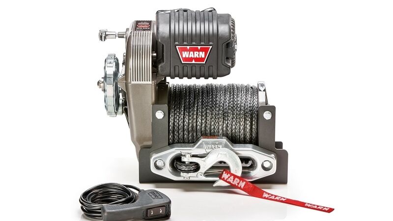 Legendarische Warn Winch M8274-S lier 12v elektrische lier met 45-mtr ...