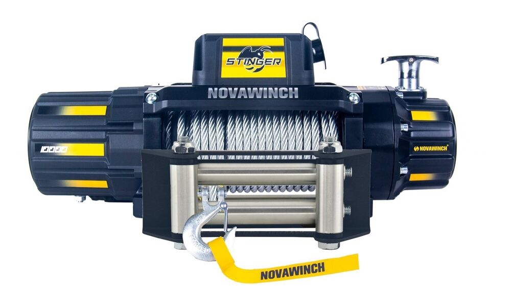 NovaWinch 10000 12 volt lier met 29 m lierkabel voor 3400kg