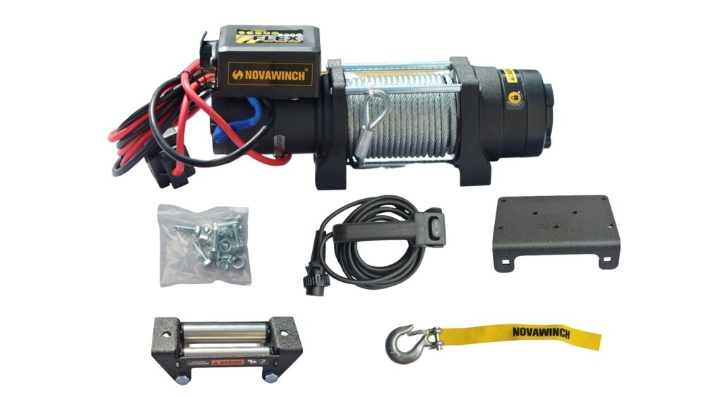 Sterke elektrische 12V bootlier type Flex-5000 van NovaWinch
